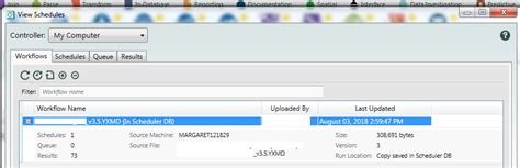 solved how can i open a workflow saved to the scheduler d alteryx
