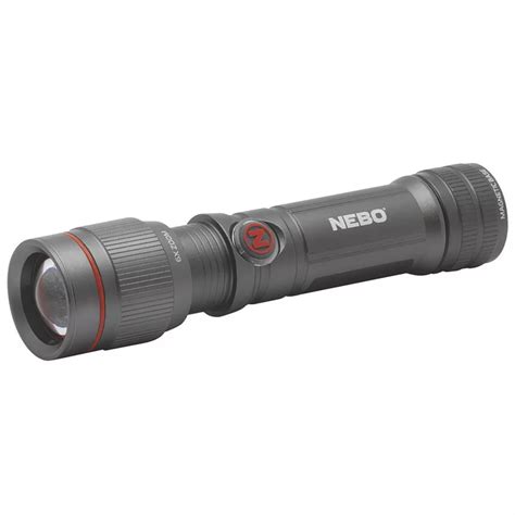 Nebo 450 Flex Rechargeable Led Torch Graphite 250lm Screwfix