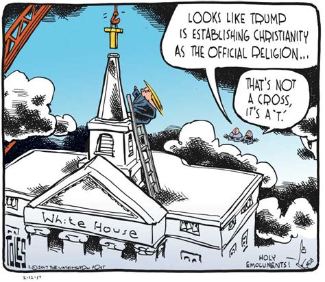 Political Cartoon On Trump Redefining Presidency By Tom Toles