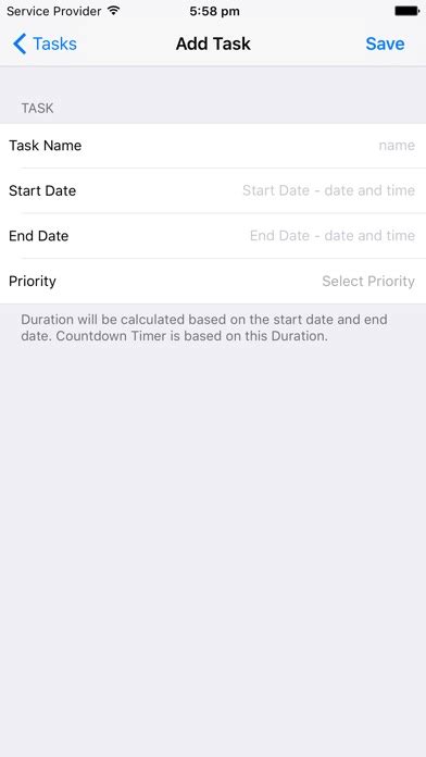 Task Countdown For IPhone APP DOWNLOAD