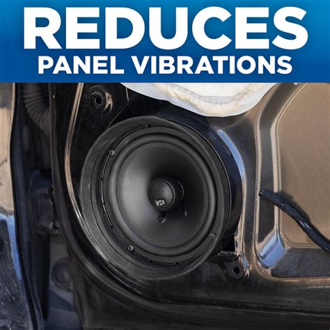 Xbaf65 2 Piece Universal 65 Silicone Rubber Speaker Baffles With Sel