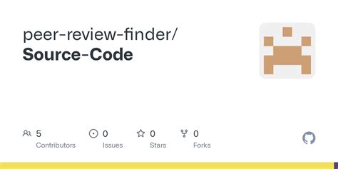 Github Peer Review Finder Source Code