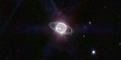 incredible new jwst images show the rings of neptune in unpr