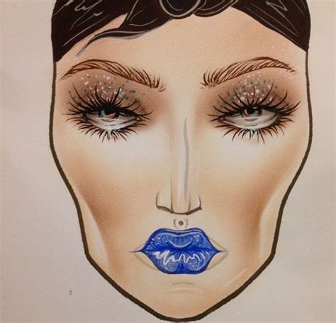 Mac Face Chart … Mac Face Charts Face Chart Makeup Face Charts
