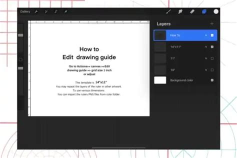 Procreate Ruler Template Free Download