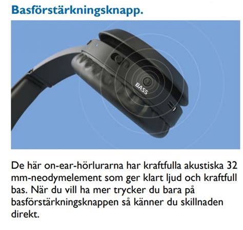 Philips Tah4205 Bluetooth On Ear Hörlur Kungstv