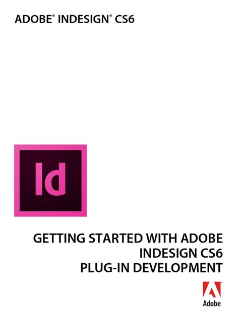Adobe Indesign Cs6 Sdk Getting Started Pdf