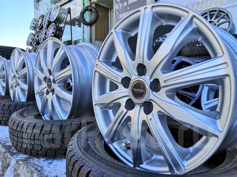 Литье 15 5x100 (Bridgestone) Б/П по России! Привезено из Японии, 15", 1 ...