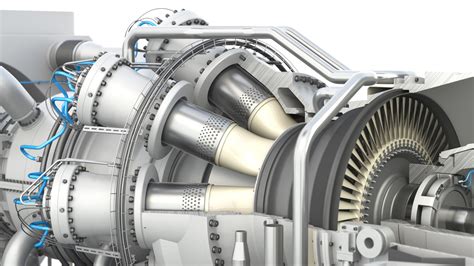 3d Gas Turbine Model Turbosquid 2360497