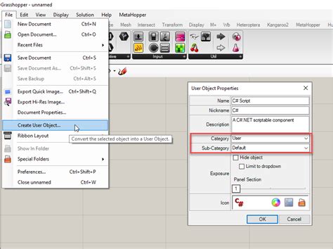 create a gh component from ghcluster c grasshopper mcneel forum
