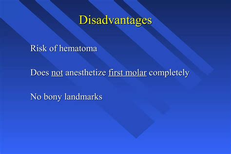 Maxillary Anesthesia 21 Ppt