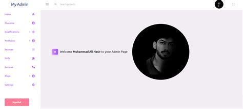 GitHub M Ali Nasir Portfolio And Blogging Project In Laravel Project Portfolio With Blogging