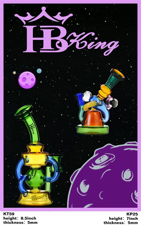 7 Inches Recycler Oil Burner Dab Oil Rig Glass Water Pipe Smoking Pipe