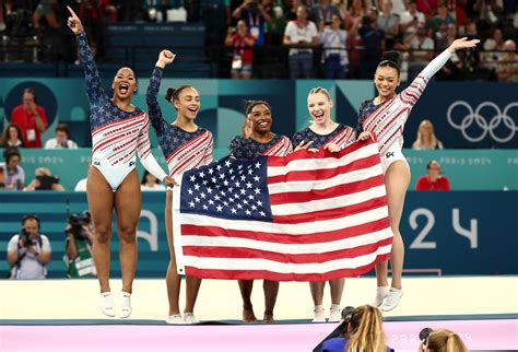 Biles Conduce A Estados Unidos Al Oro Por Equipos
