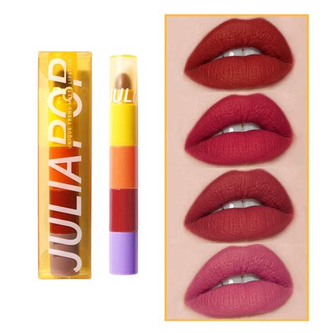 Capsule Pills Lipstick Mini Matte Lipstick Set For Women Long Lasting