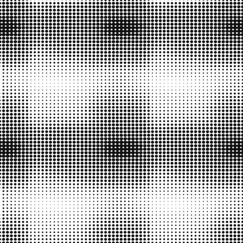 Premium Photo Seamless Circle Halftone Pattern Design