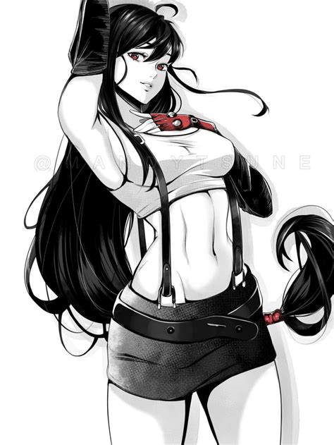 Tifa Lockhart Final Fantasy And 1 More Drawn By Mandytsune Danbooru