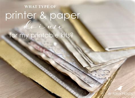 What Type Of Printer Paper Do I Use