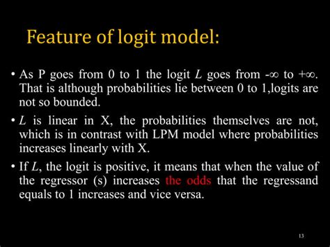 logit and probit and tobit model basic introduction ppt
