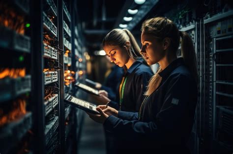 premium ai image big data technology concept big data center ai