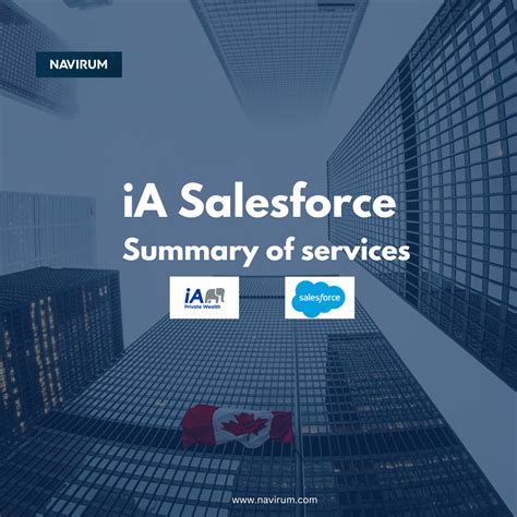 Ia Salesforce Services Summary Of Services Navirum