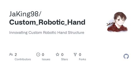 Github Jaking Custom Robotic Hand Innovating Custom Robotic Hand