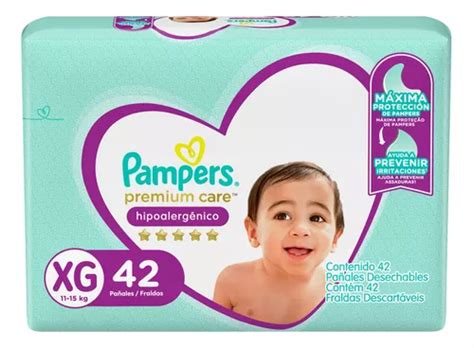 Pañal Pampers Premium Care Xg X 42ud