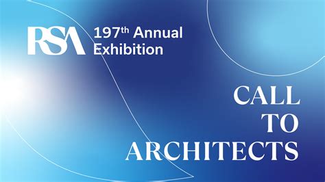 Call For Submissions Rsa Annual Exhibition 2023 Archdaily