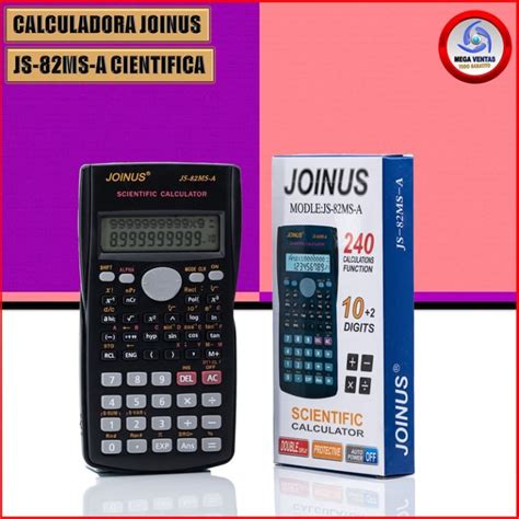 CALCULADORA JOINUS JS 82MS A CIENTIFICA Megaventas MCM