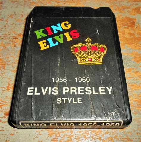 Elvis Presley 8 Track Tape Elvis Style King