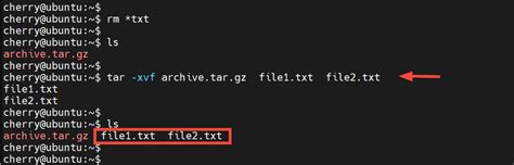 How To Extract Targz Files In Linux Cherry Servers