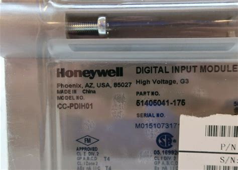 Honeywell CC PDIH01 51405041 175 Digital Input Module Made In USA Redundant Power Supply Module