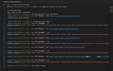 Zdk Cli Directory Structure Online Help Zoho Crm