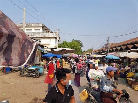 Dvb စစ်အာဏာရှင်ပြုတ်ကျရေး မြင်းခြံမြို့တွင် ချီတက်သပိတ်မှောက်