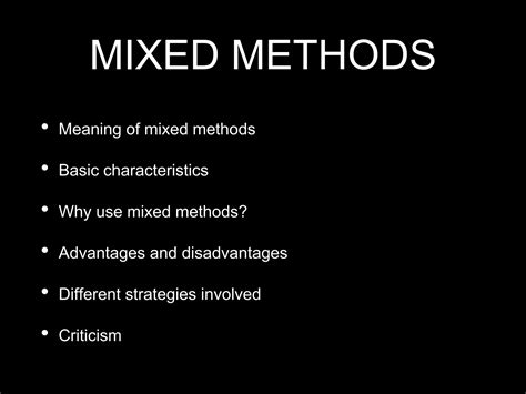 Mixed Method Pptx