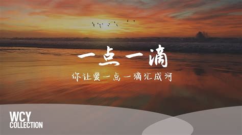 不是土豆 一点一滴cover 林倛玉 你让爱一点一滴汇成河 【動態歌詞pīn Yīn Gē Cí】 Youtube