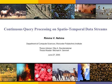 continuous query processing on spatio temporal data streams ppt video