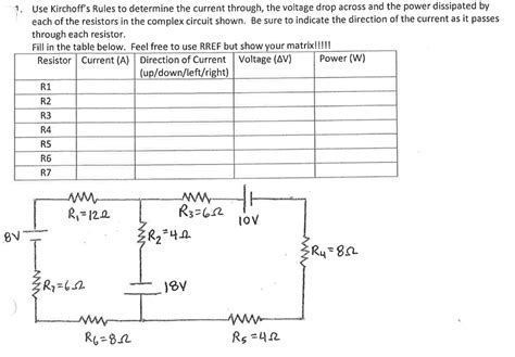 Solved Use Kirchoff S Rules To Determine The Current Chegg