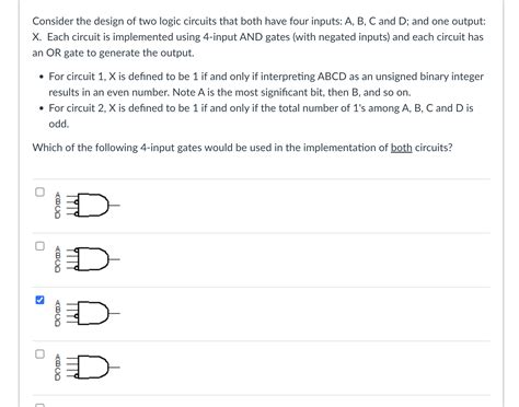 Solved Consider The Design Of Two Logic Circuits That Both Chegg