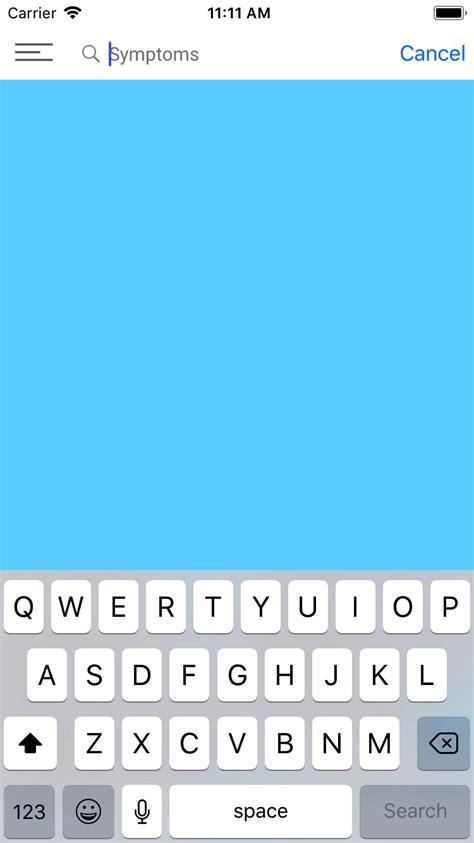 ios keyboard size is bigger stack overflow