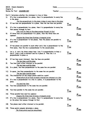 Geometry Chapter 6 Test Review Answer Key Fill Online Printable Fillable Blank PdfFiller