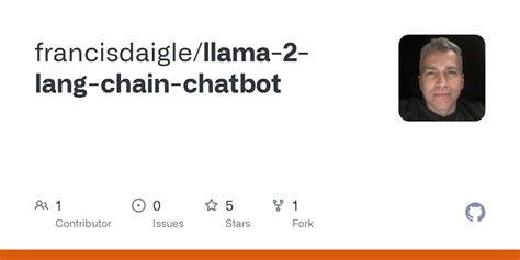 Llama Lang Chain Chatbot Chatbot Ipynb At Main Francisdaigle Llama
