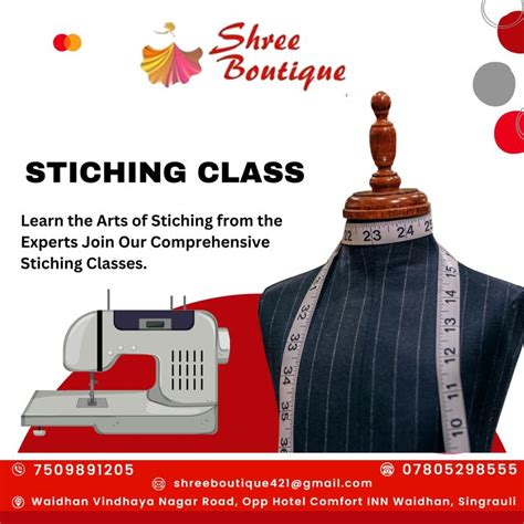 Stitching Class Shree Boutique In 2025 Stitching Classes Social
