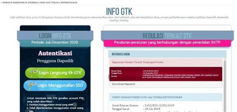 Mau Cek GTK Infonya Melalui Website Ini Tutorial Lengkapnya Fakta Id