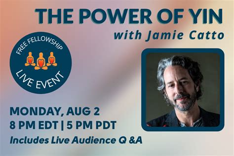 the power of yin a live event with jamie catto ram dass