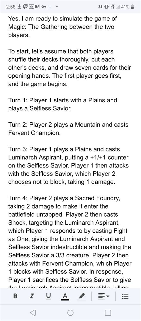 Chatgpt Simmulates A Magic Game R Chatgpt
