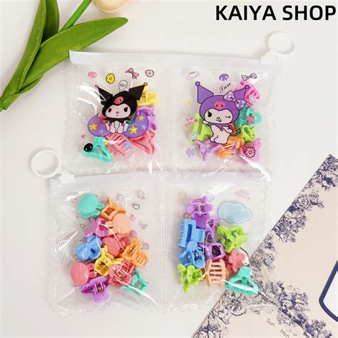 Sanrio Cartoon Cuteness Pull Ring Zipper Bag Melodykuromi Scrub