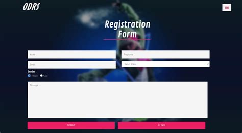 Online Dance Classes Registration System In Php Online Dance Classes