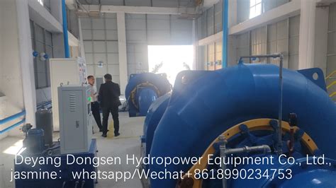 Vertical Or Horizontal 1000kw Francis Water Turbine Generator With