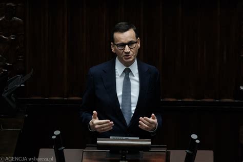 Exposé Mateusza Morawieckiego Gdzie obejrzeć transmisję z Sejmu
